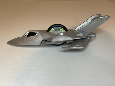 Vintage 1996 SSP Hasbro Flash Force Lightwing Chrome Plane Kenner ...
