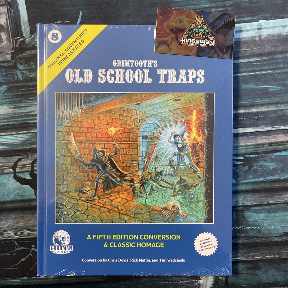 D&d 5E: Original Adventures Reincarnated #8: Grimtooth's Old School ...