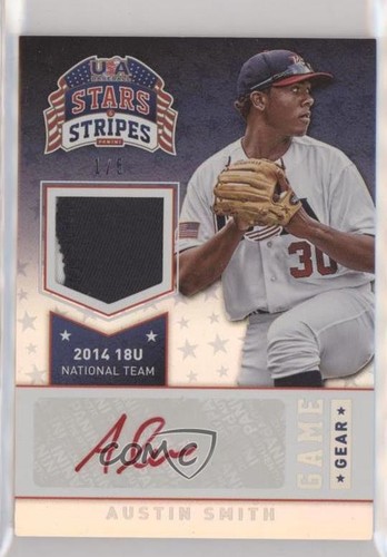 2015 Panini Stars and Stripes Longevity Platinum Signatures /5 Austin ...