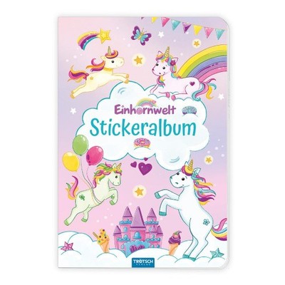 Trötsch Mein Stickeralbum Einhornwelt Stickerbuch [German] [Paperback ...