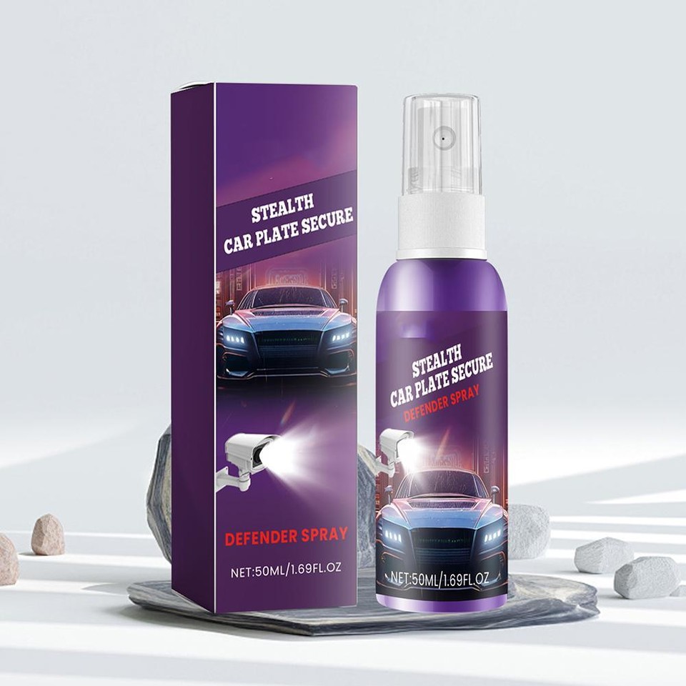 Car Stealth Plate Defender Long Lasting Licence Plate Invisible Defence ...