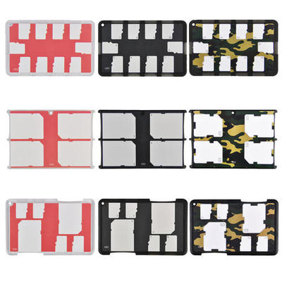 Credit Card Size Memory Card Holder For SD, Micro SD or SD & Micro SD 3 ...