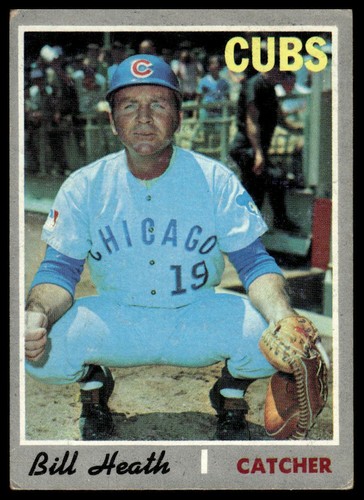 1970 Topps #541 Bill Heath | eBay