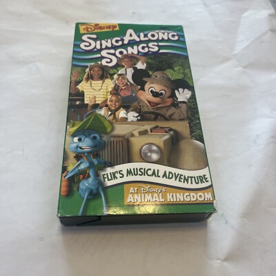 Disneys Sing Along Songs - Fliks Musical Adventure (VHS, 1999 ...