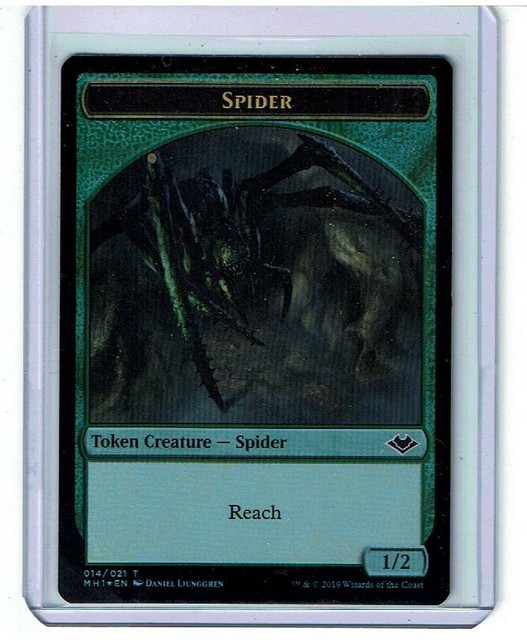 Spider Token - Foil - Modern Horizons - Magic the Gathering | eBay
