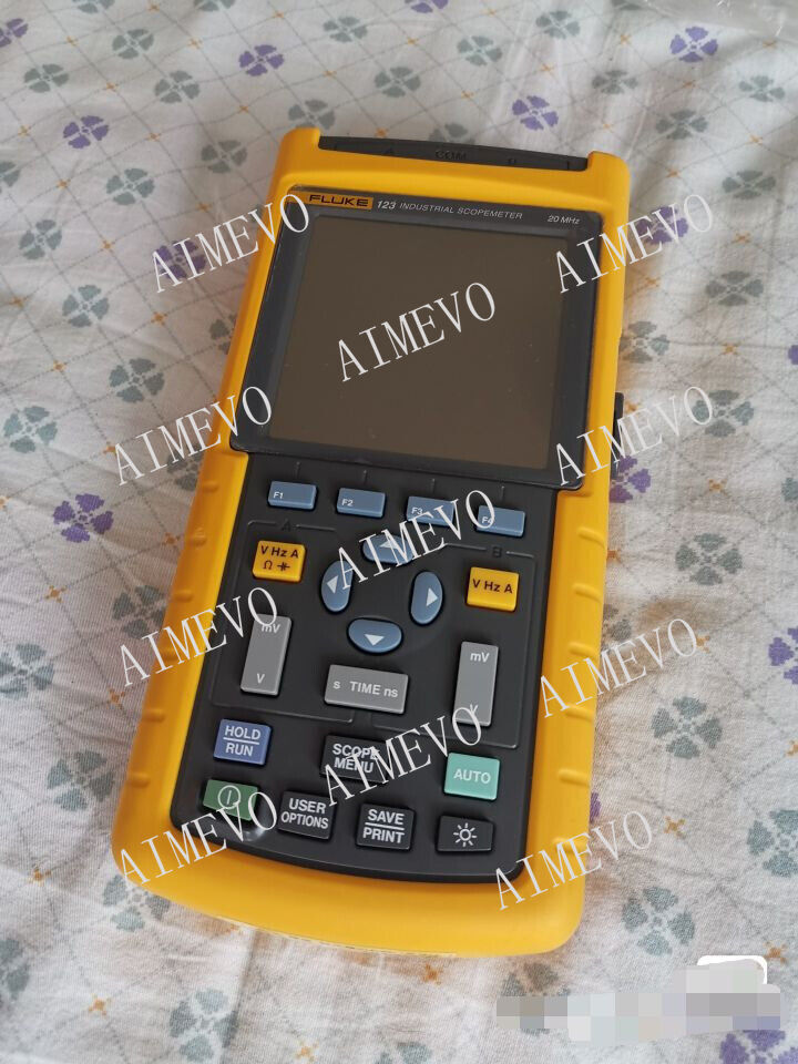 FLUKE 123 INDUSTRIAL SCOPEMETER 20MHz HANDHELD OSCILLOSCOPE fluke123 | eBay