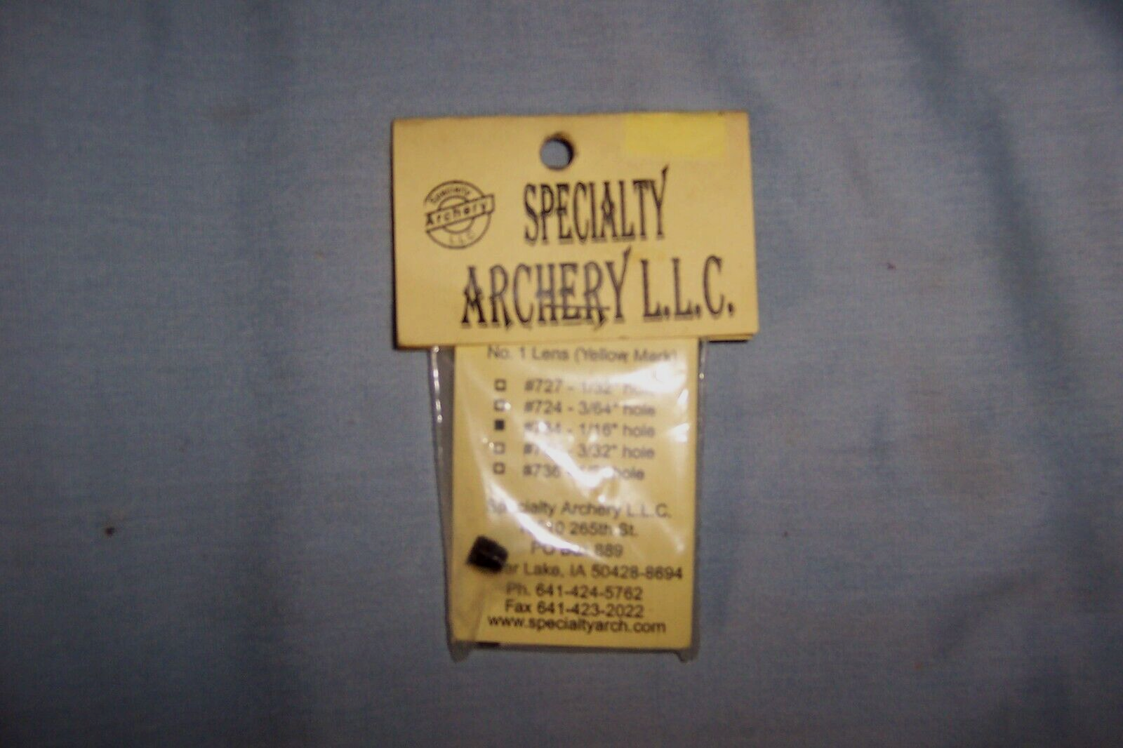 Specialty Archery Super Peep Aperture #734 Sight 1/16" Bow Hunting ...