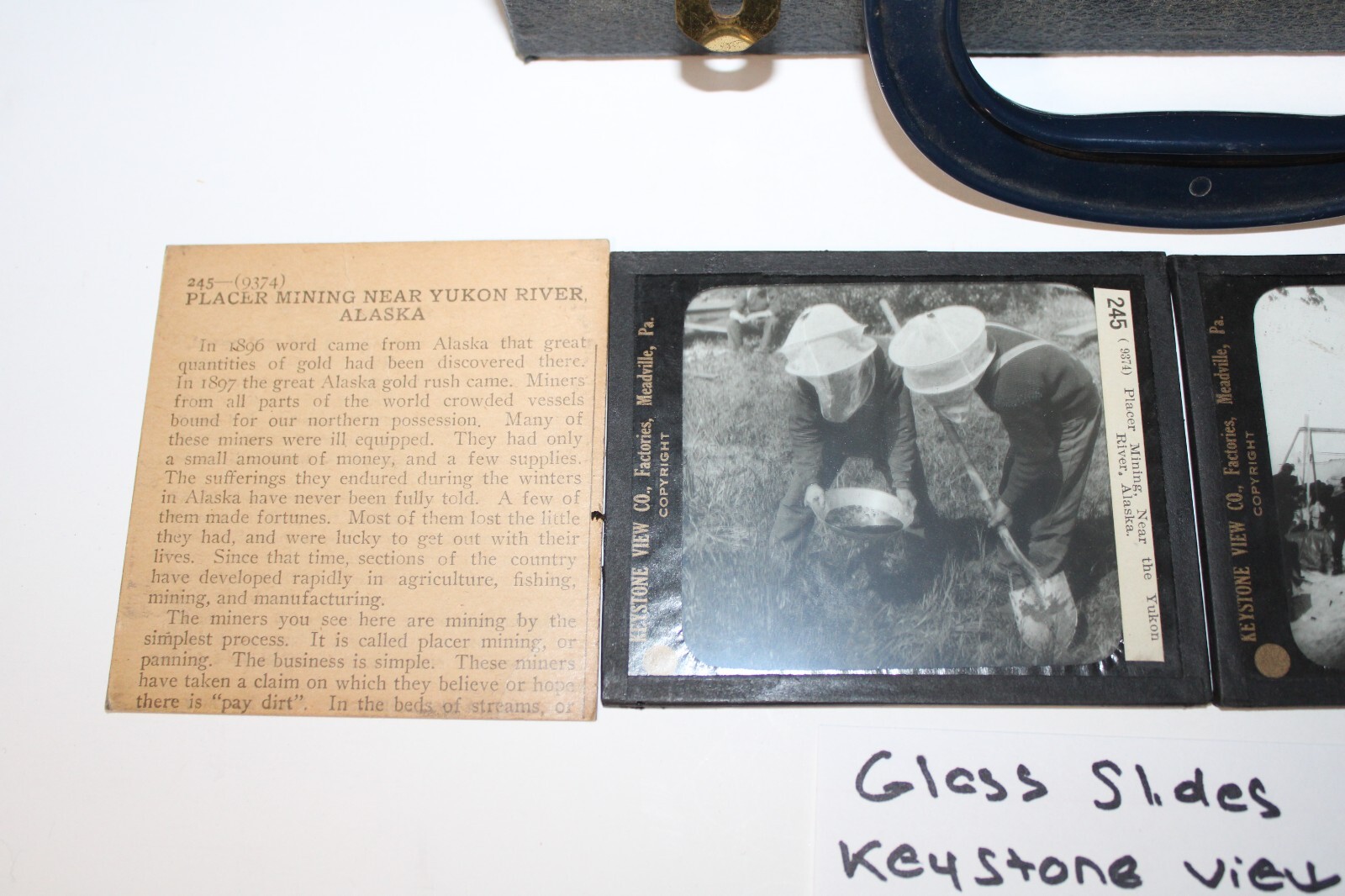 Vintage glass photo slide lot of 60+, Keystone View Co., 3 1/4" x 4 ...
