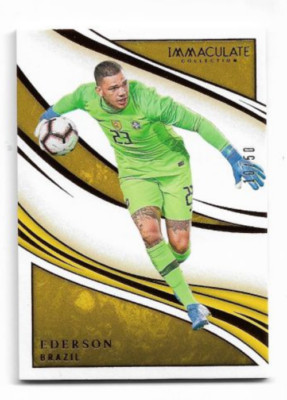2020 Panini Immaculate Base Card : Ederson #10/50 | eBay