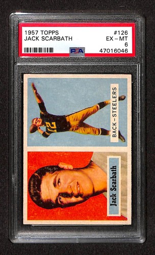 1957 Topps #126 JACK SCARBATH PSA 6 EX-MT 47016046 | eBay