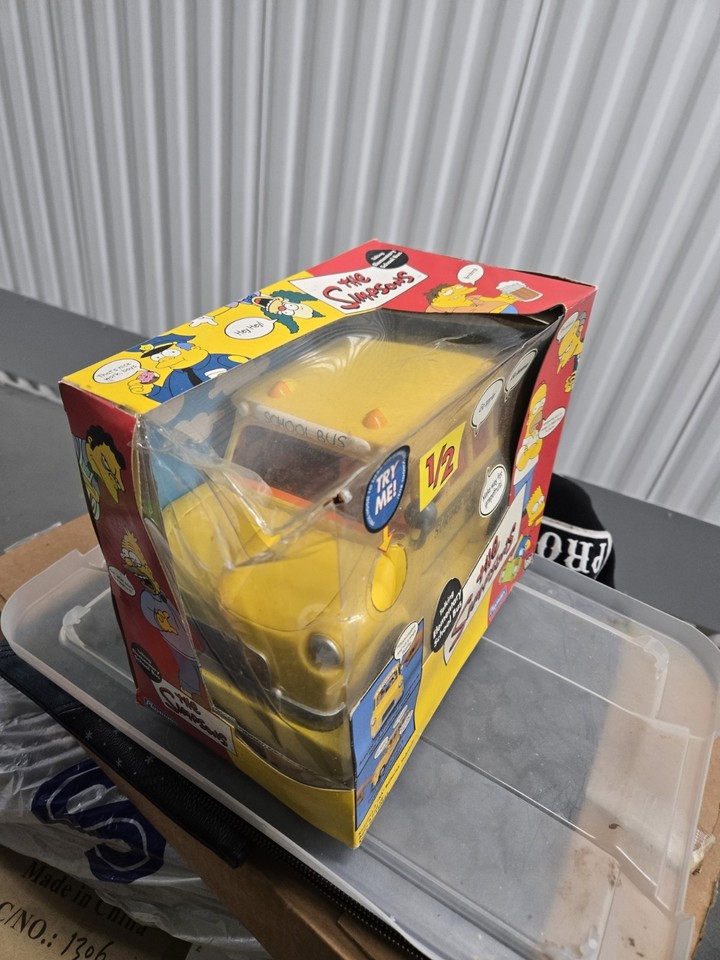 The Simpsons Toys School Bus | eBay