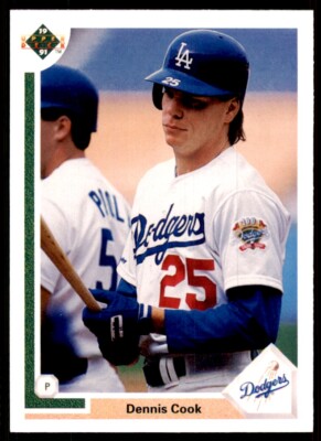 1991 Upper Deck Dennis Cook Baseball Cards #612 | eBay