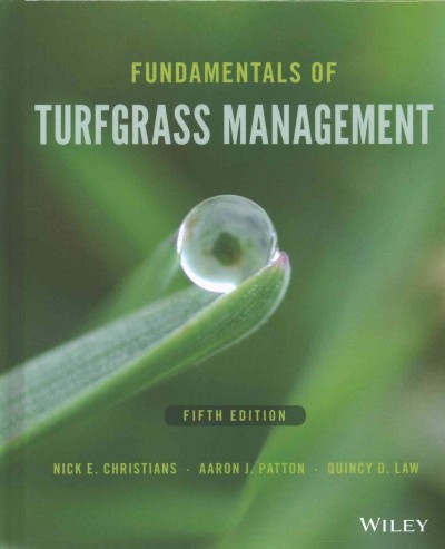 Fundamentals of Turfgrass Management, Hardcover by Christians, Nick E ...