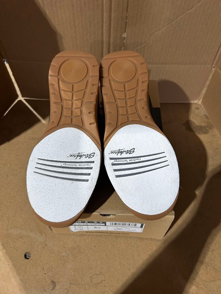 USED KR Strikeforce Prime Navy Bowling Shoes Men's SIZE 8.5 (EBAY) | eBay