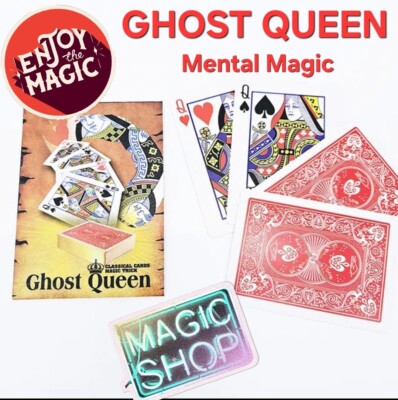 Magic Trick Ghost Queen - Mentalist Illusion Card Tricks Magician Props ...