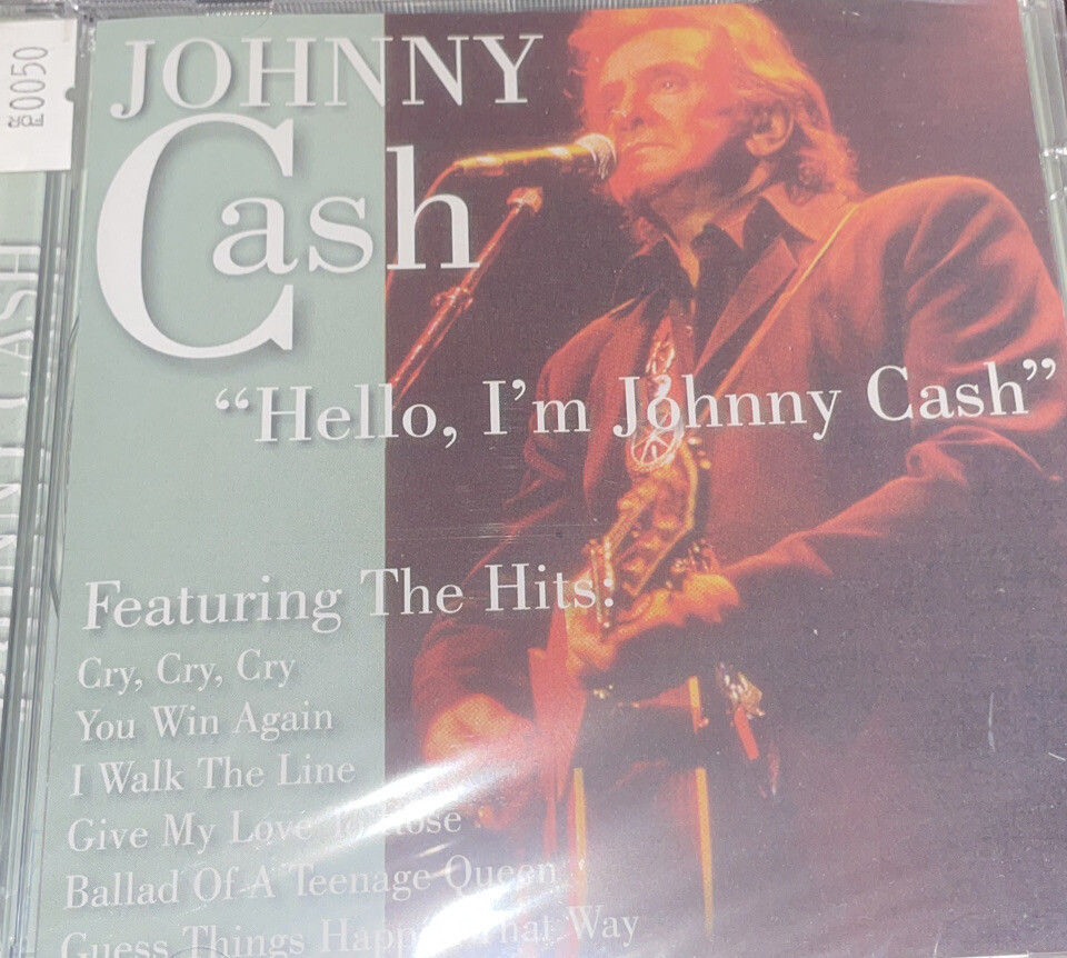 Johnny Cash “Hello I’m Johnny Cash” (CD) 15 Recordings…..BRAND NEW ...