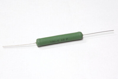 1 Ohm 10 Watt ±1% - Precision Audio Grade Wirewound Axial Resistor | eBay