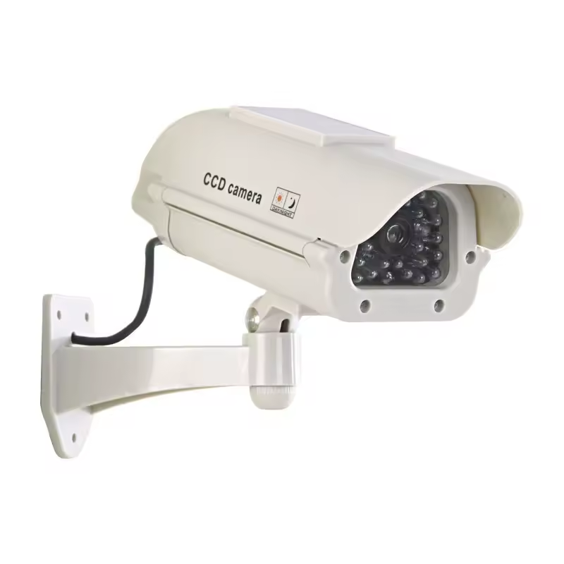 Dummy Prop CCTV Waterproof Cameras Anti-Theft Flashing LED Deterrent ...