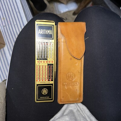 Addiator worlds smallest precision adding machine | eBay