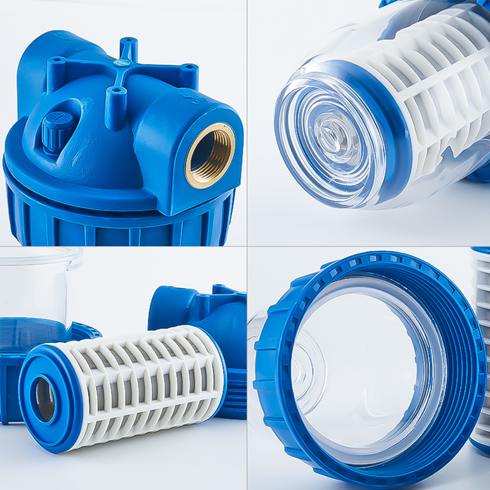 5" 10" Wasserfilter Vorfilter System Hauswasser Zisterne Brunnen Pumpe ...