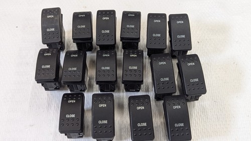 Group of 16 VDD1 Carling Switch Bus Door Window Switch 6-PIN 20A 12V ...