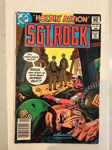 Sgt. Rock #360 Comic Book | eBay