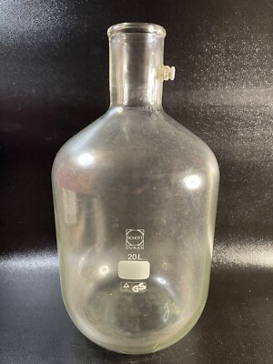 SCHOTT DURAN 20 L Liter Filtering Flask Bottle REACTION CHEMESTRY ...