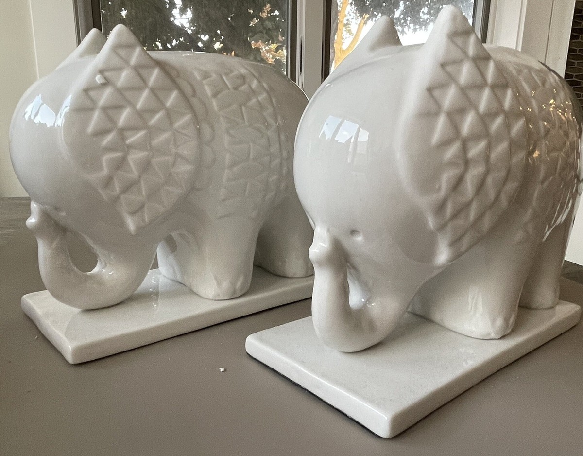 Jonathan Adler Elephant Bookends