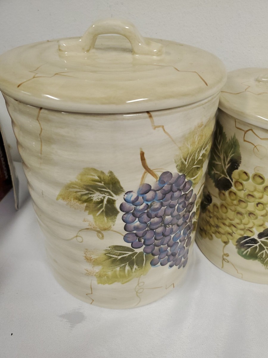 Grape Canister Grape Canister Etsy