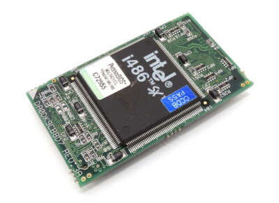 Intel i486 SX Mobile 33MHz Processor Vintage Laptop CPU Retro SB80486SX ...