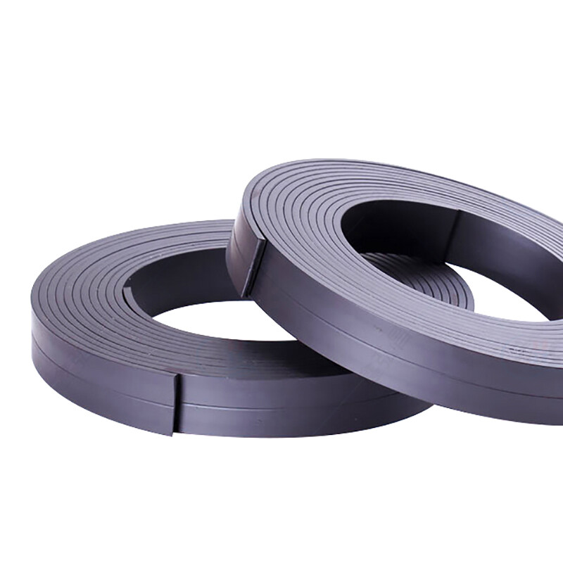 Strong Magnetic Magnet Flexible Roll Tape Rubber Strip Width 1 / 1.5 ...