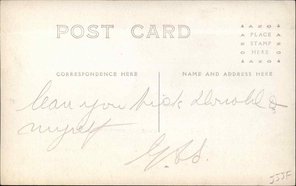 Ellenboro WI Close-Up Car on Bridge License Plate RPPC +++Photography ...