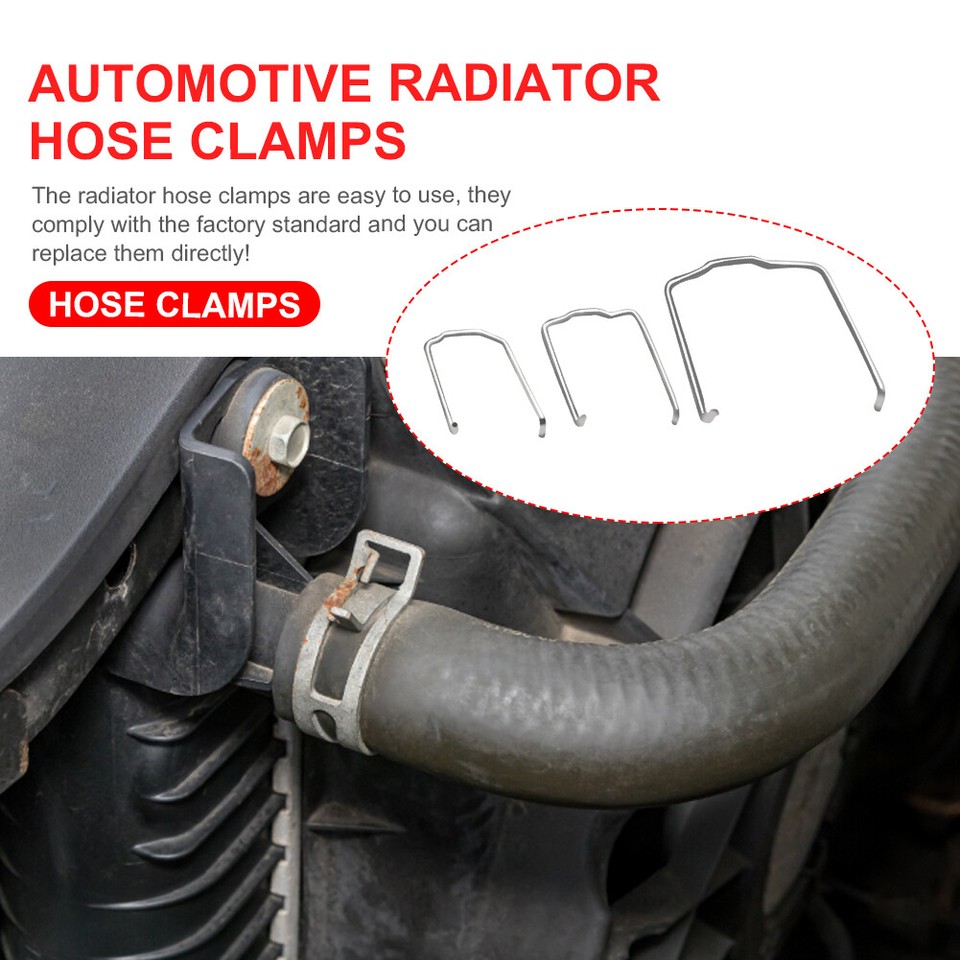 Radiator Hose Retaining Spring Metal Hose Retainer Clip for BMW E46 ...