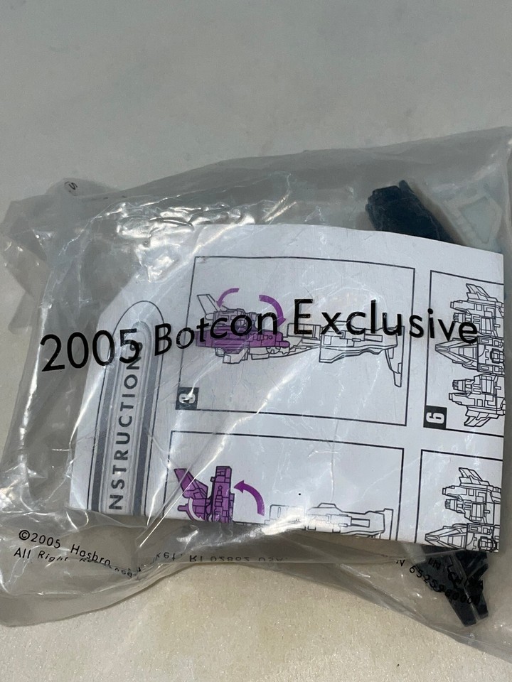 Vintage Transformers 2005 Botcon / TFCC Ramjet Still Sealed in Orginal ...