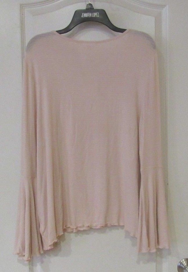 LC Lauren Conrad Bell-Sleeve Sweater Paden Peach Women's XL NWT MSRP$30 ...