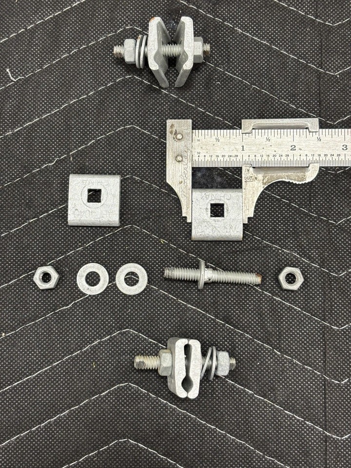 Qty 400 - Diamond #26-09015, "D" Cable Lashing Wire Clamp, “Bug Nut” | eBay