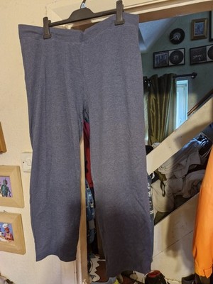 M&S Collection Indigo Pull On Trousers Size 20 Short(M3) | eBay UK