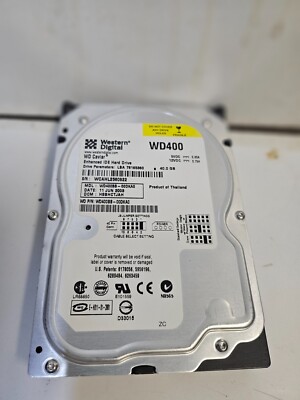 Western Digital WD Caviar 40GB Internal 3.5in WD400BB IDE / PATA Hard ...