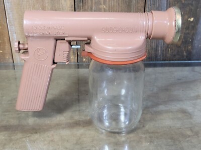 Vintage Kirby Suds-o-gun with Attachment, Brown, Glass Jar | eBay