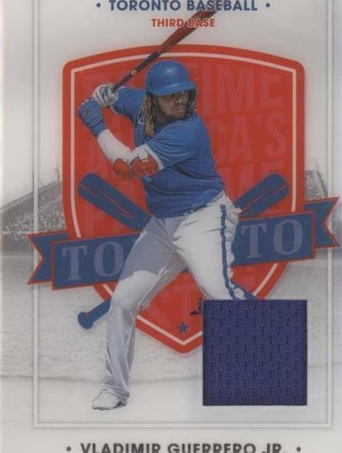 2021 Panini Chronicles - America's Pastime Swatches Vladimir Guerrero ...