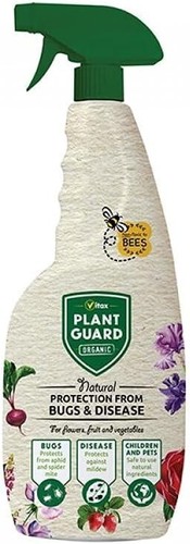Vitax Organic Plant Guard Ready To Use 750ml Spray Protect Bugs ...