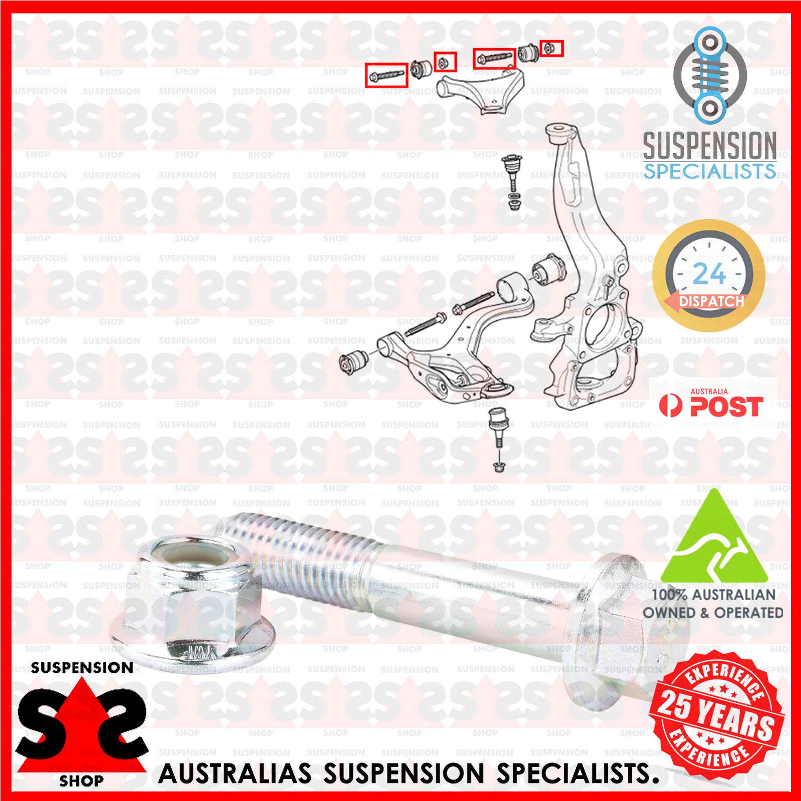 Camber Correction Screw Suit LAND ROVER Range Rover Sport 5.0 4x4 RANGE ...