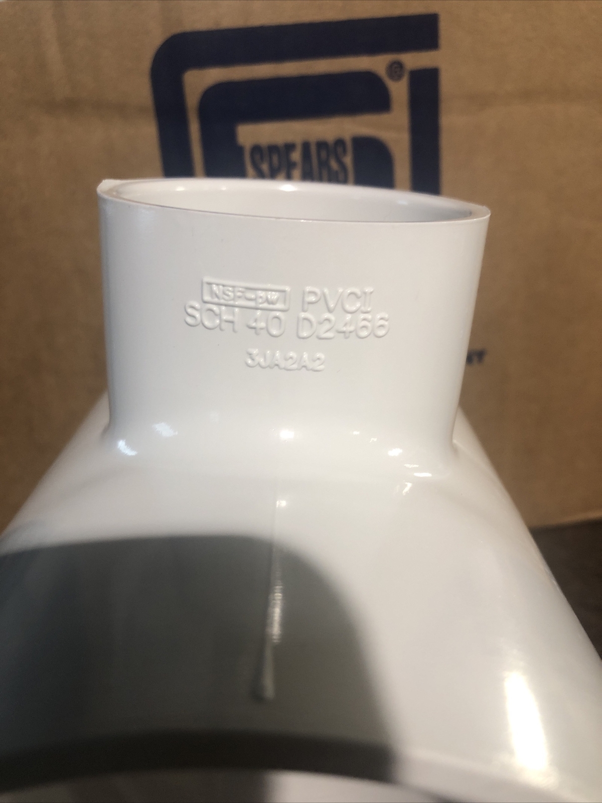 New - Lasco 401-420 4" x 4" x 2" PVC Schedule 40 Reducing Tee | eBay