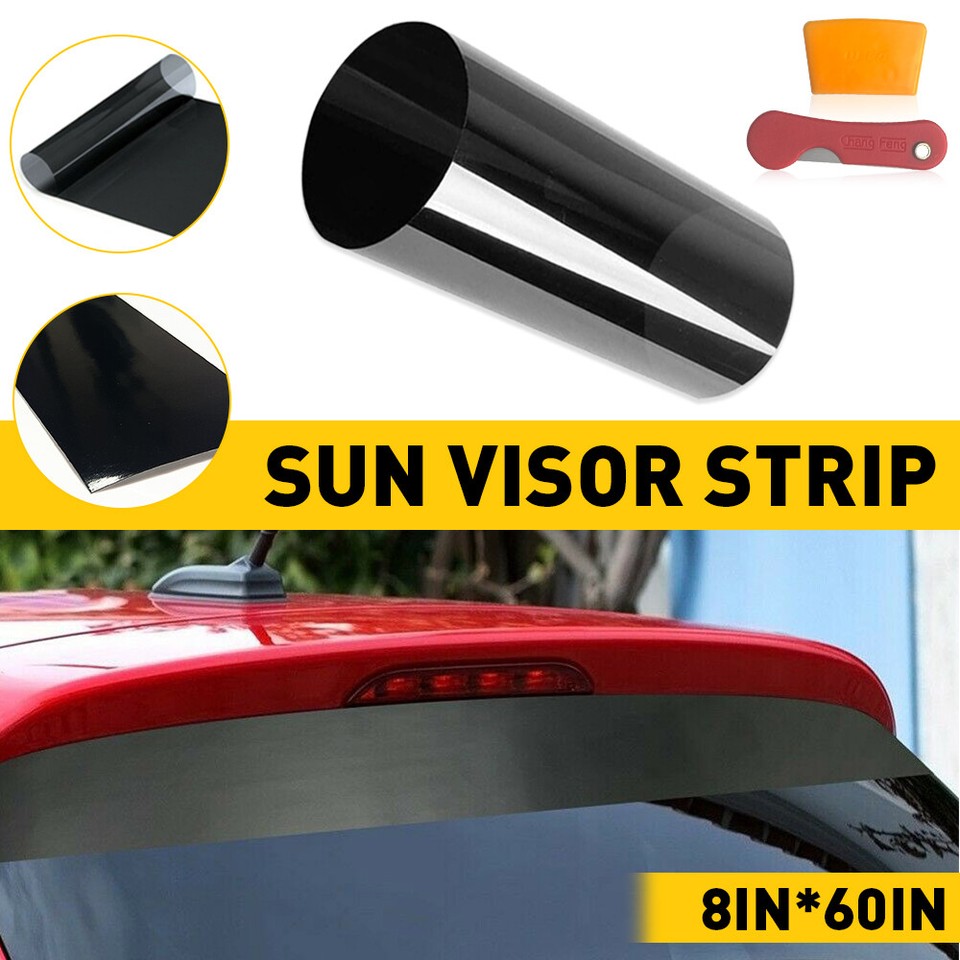 Sun Visor Strip Windshield Banner Long Lasting Vinyl Premium Blank ...