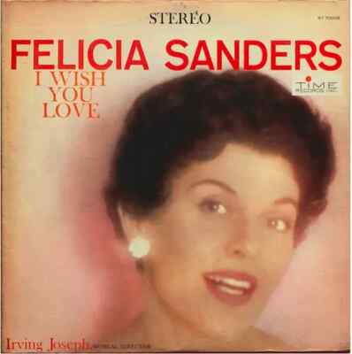 Felicia Sanders I Wish You Love Time Records Vinyl LP | eBay.de