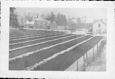1945 WWI GI Frank Keefer's Crépy-en-Valois France Photo farm | eBay