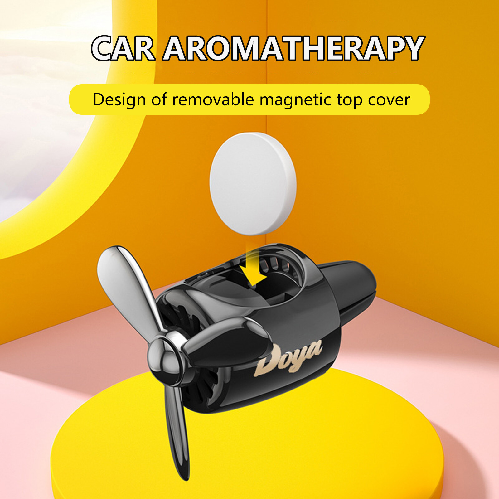 Cartoon Pilot Air Freshener Deodorizing Car Air Vent Clip Aromatherapy ...