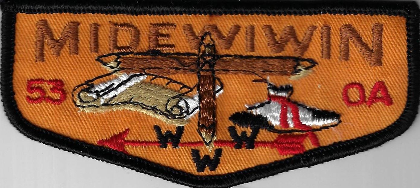 OA Midewiwin Lodge 53 F1 Flap BLK Bdr. Twin Valley, Minnesota (THREAD ...