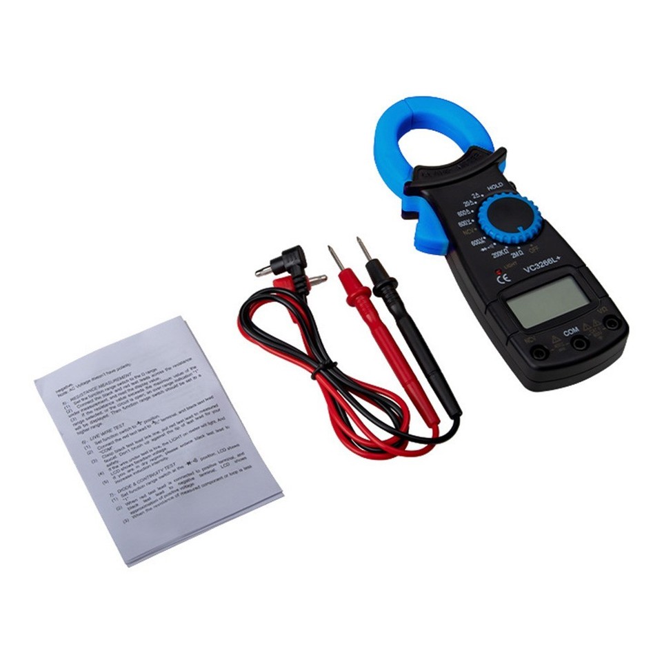 Digital Clamp Meter Non-contact AC Detection Electrical Troubleshooting ...