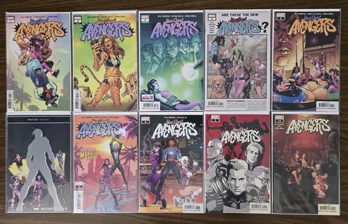 West Coast Avengers #1-10 2019 1st App. Jeff the Landshark Shark Marvel ...